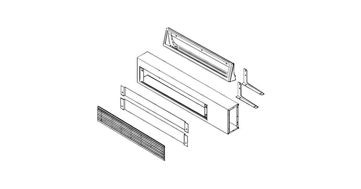Amana MDK01E Main Duct and Transition Kit for PTACs | Ferguson Home