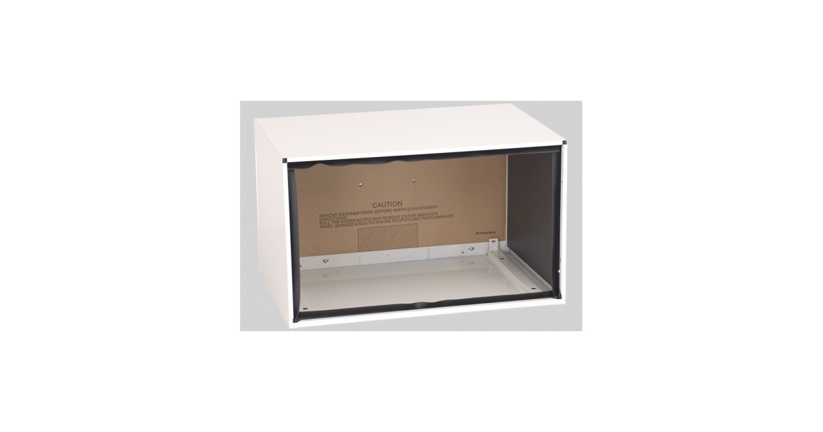 Amana PBWS01A 15-3/4" by 26" by 16-3/4" Wall Sleeve for Amana Through ...