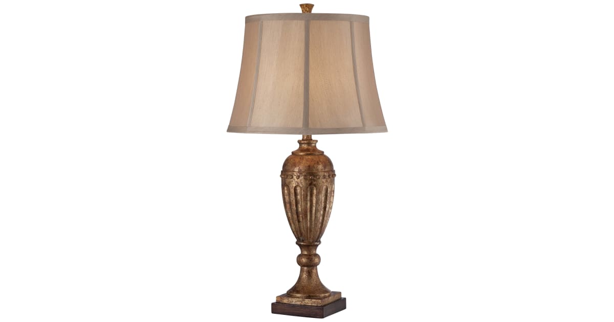 Ambience 13044-0 1 Light 32" Height Table Lamp with Tan Shade ...