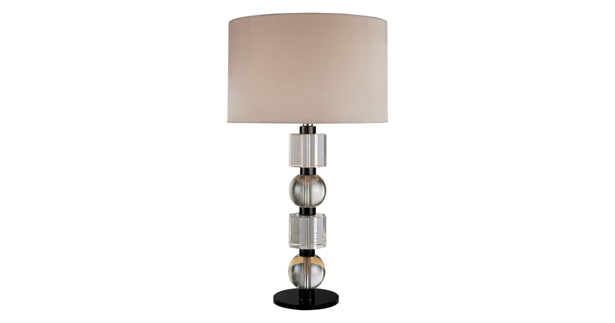 Ambience 12381-0 1 Light 28.5" Height Table Lamp with Cream Drum Shade ...