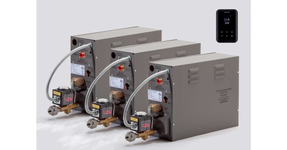 Amerec 9025-5001 AT Touch Control 30kW 208/240V Steam Generator ...