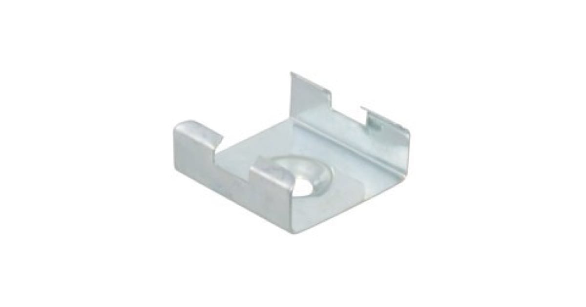 American Lighting E-CLIP-45 Extrusion 1" Tall Surface Mount Clip ...