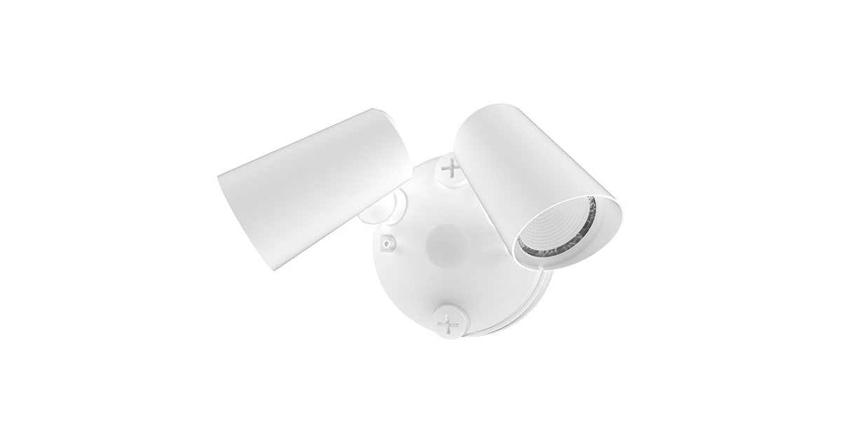 American Lighting FL2S-3CCT-WH Architectural 7" Wide LED Outdoor Flood ...