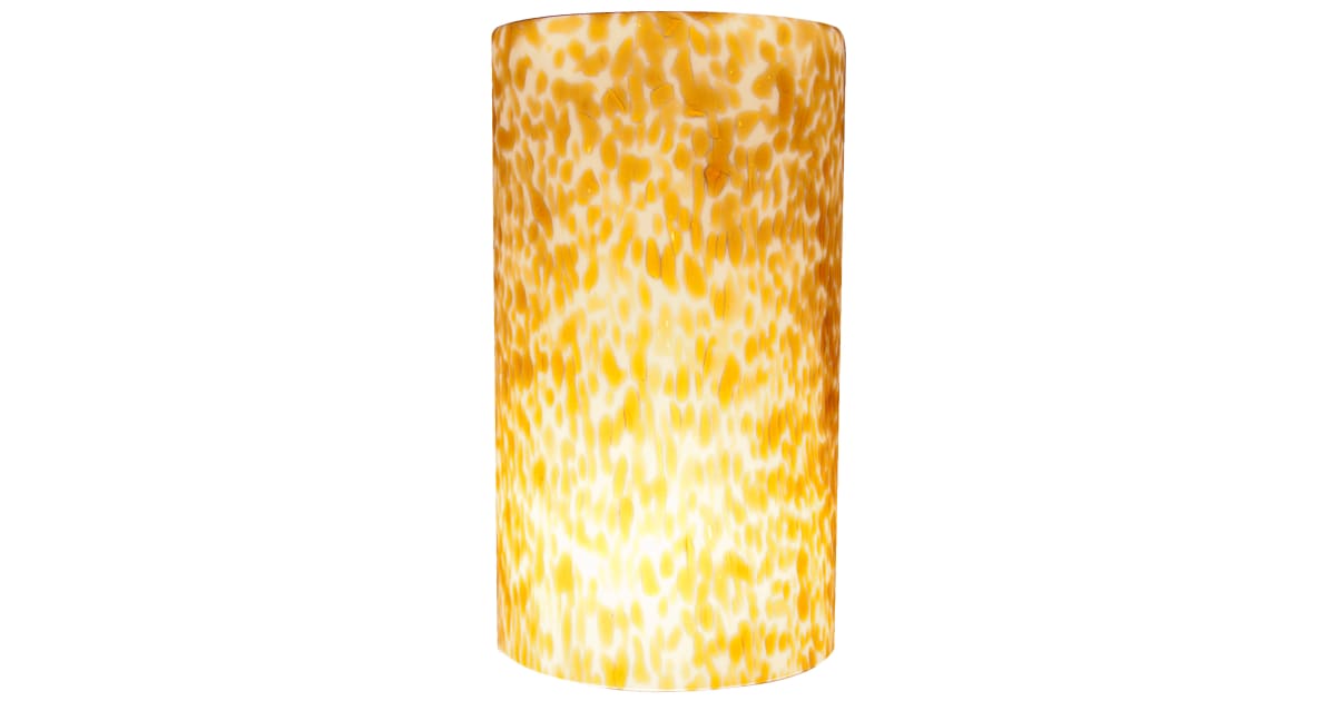 American Lighting GC-A-WA LED Pendant 9.1" Abstract Hand Blown Glass ...