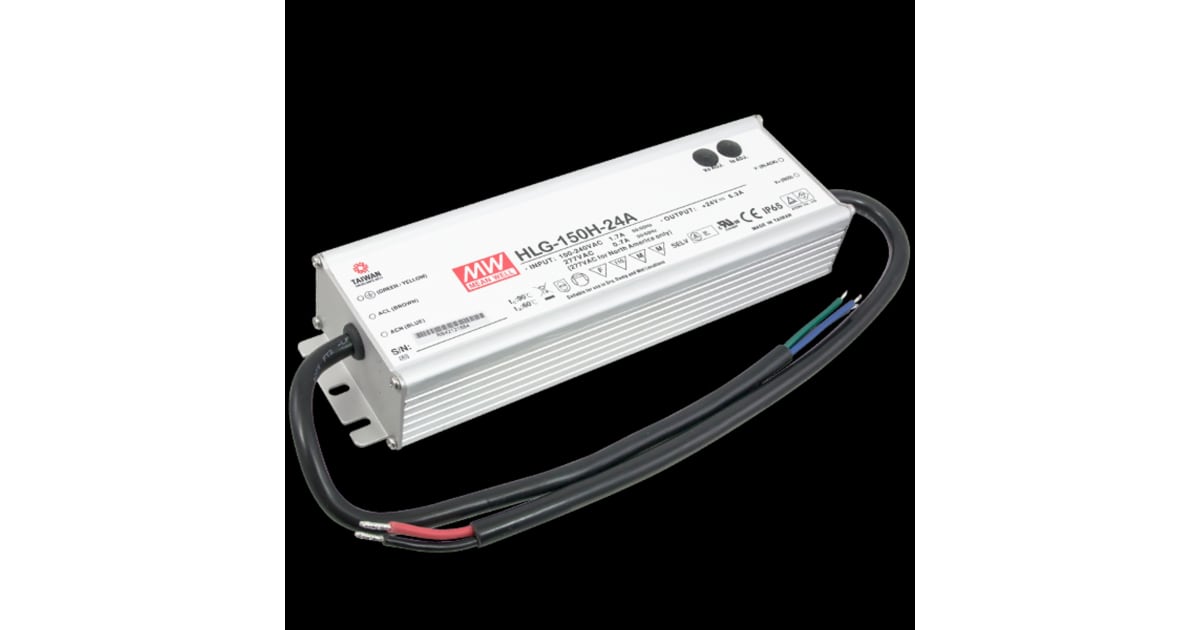 American Lighting LED-DR150-24 Drivers 4" Wide 150W LED Driver ...