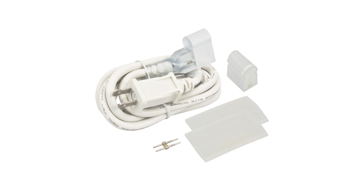 American Lighting P2-NF-CONKIT-8A Polar 2 Neon 120V Power Connection ...