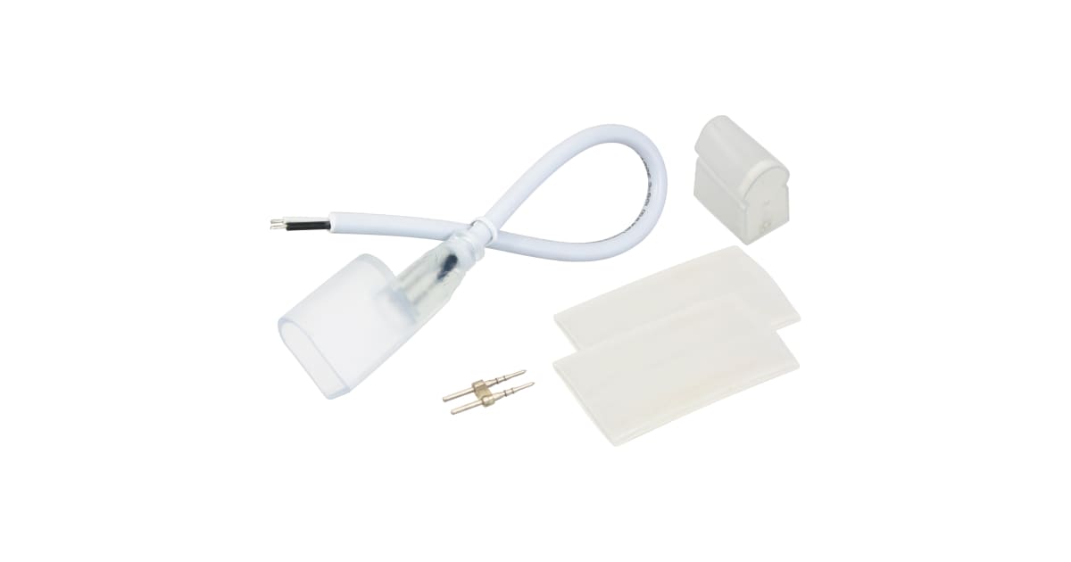 American Lighting P2-NF-CONKIT-NP Polar 2 Neon 24V Power Connection Kit ...