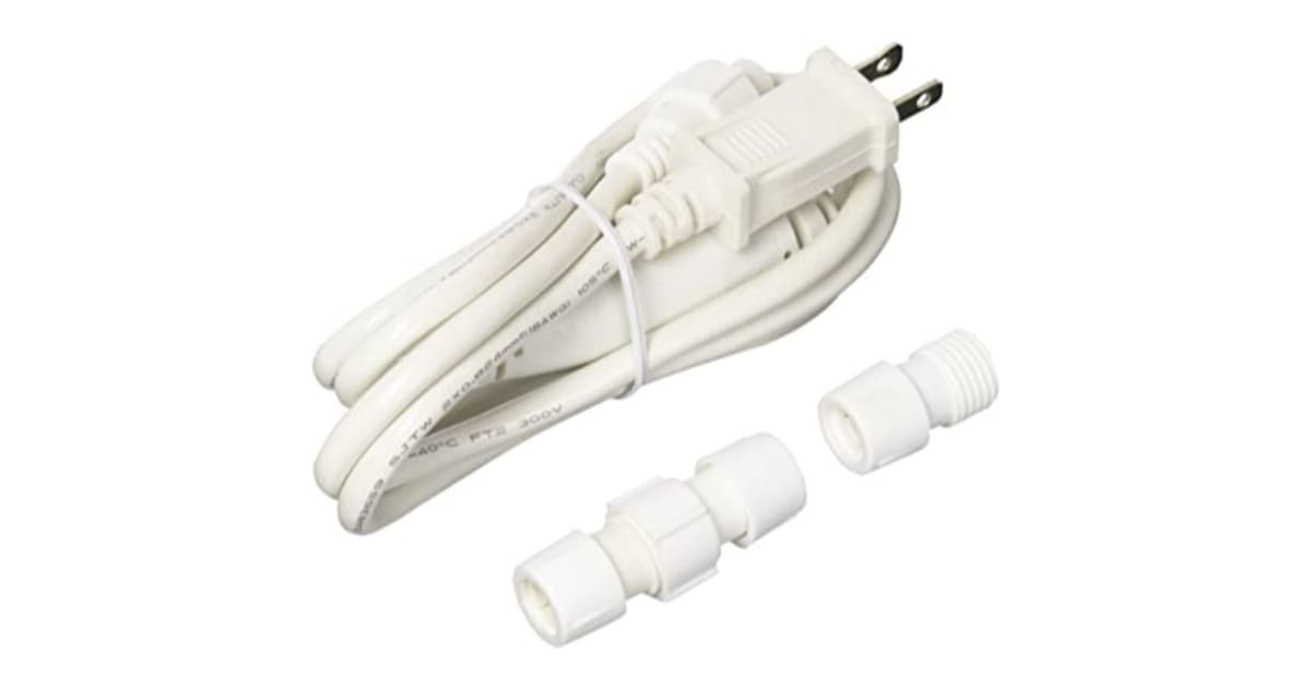 American Lighting RL-LED-CONKIT-1.6AMP Linear LED Rope Light Connector ...