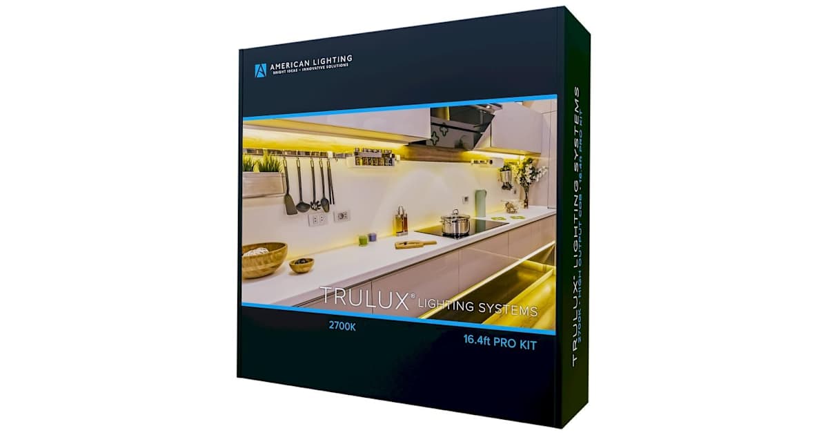 American Lighting STL-COB-UWW-PROKIT-16 TruLux 16' Long 2700K Smart ...