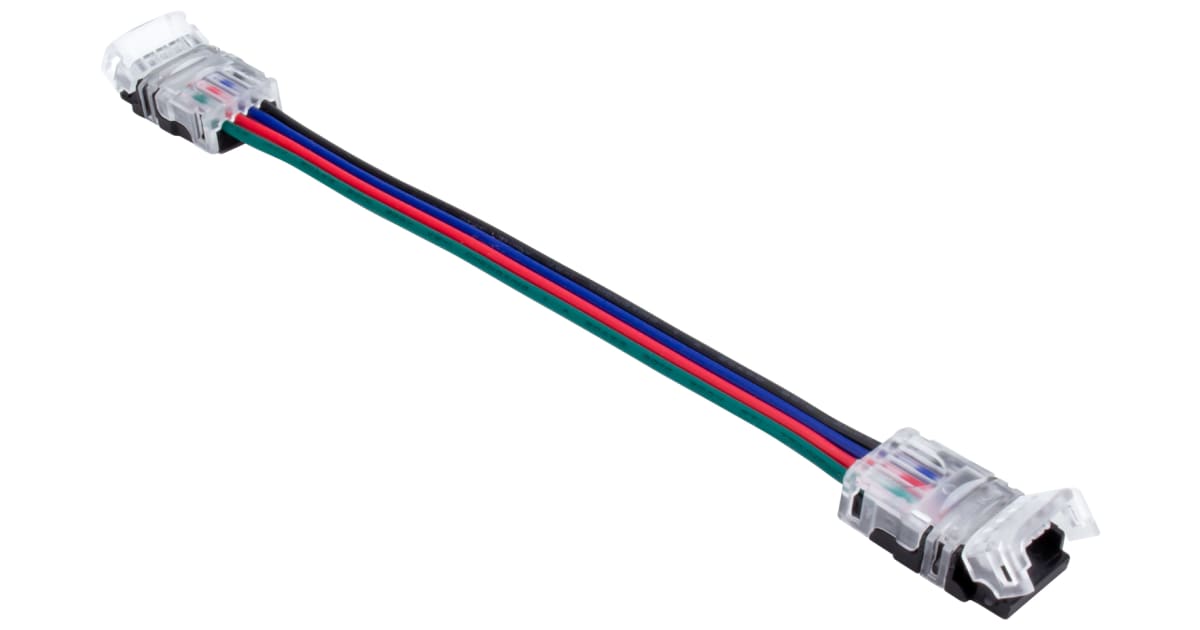 American Lighting TL-4JUMP6-HD 6" Tape to Wire Snap Connectors ...