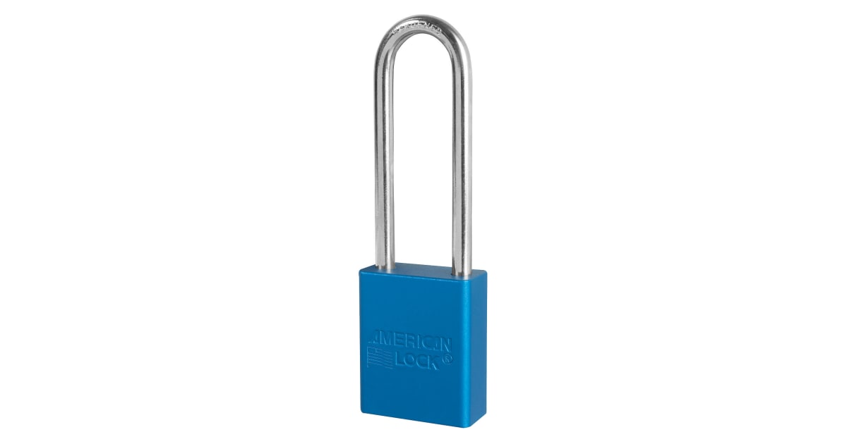 American Lock AMAA1107BLU American Lock Aluminum Padlock | Build.com