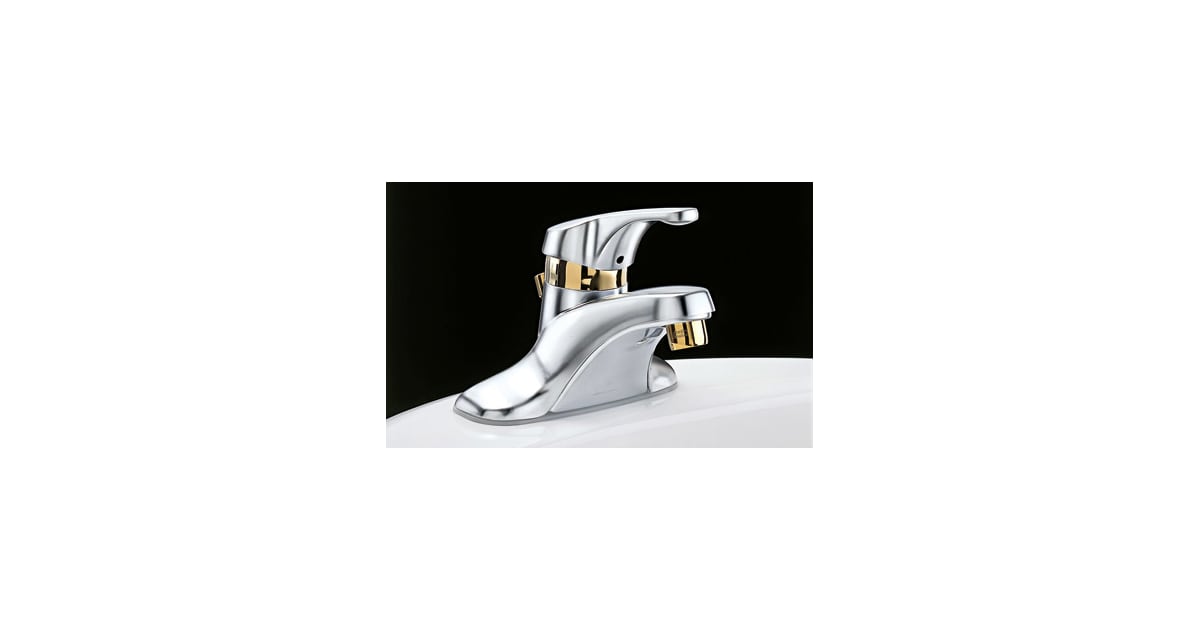 American Standard 2385.003.002 Single Handle Centerset Bathroom Faucet ...