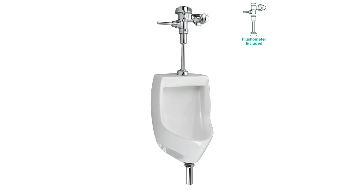 American Standard 6581.001-B.020 Maybrook 0.125 GPF Top Spud Urinal ...
