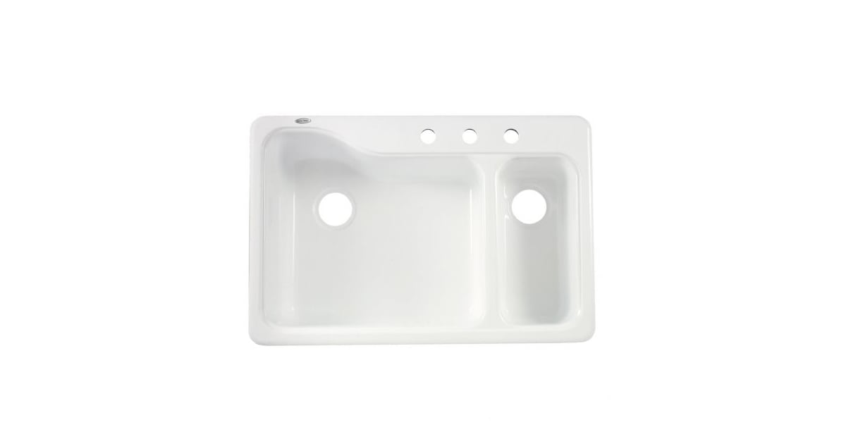 American Standard 7182.802HO.208 16.5" Americast® Single Bowl Island ...