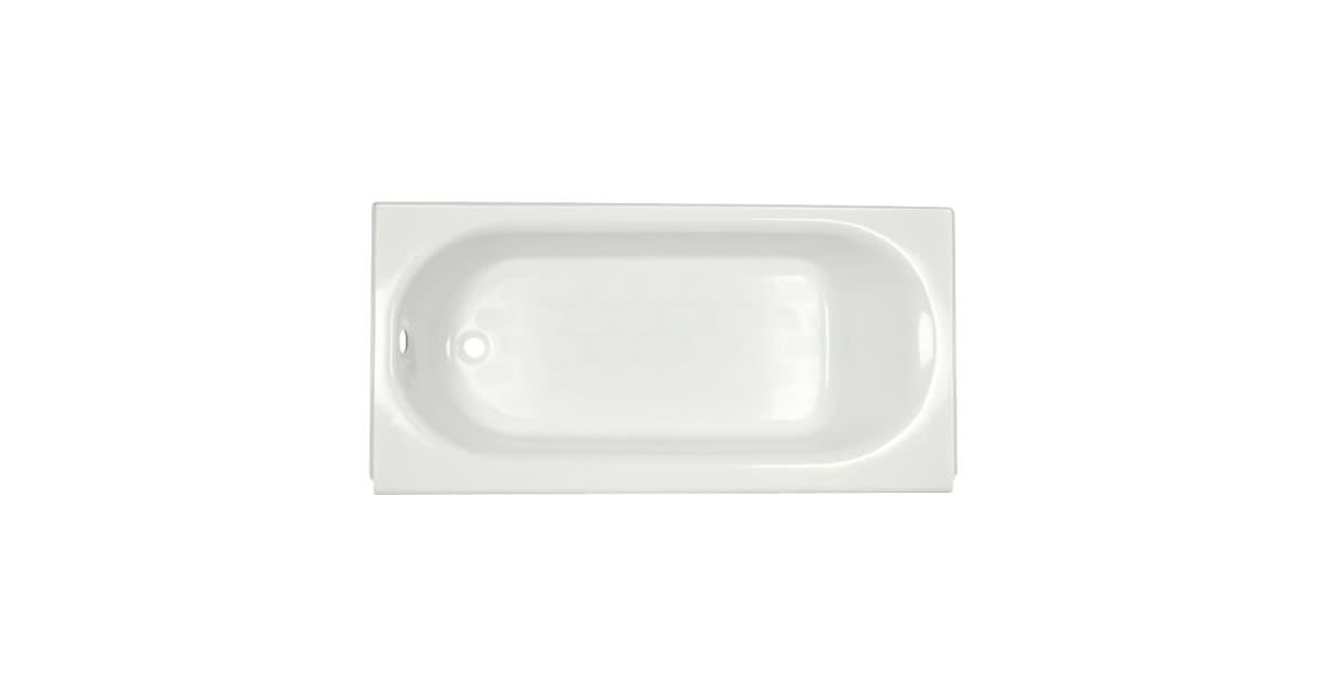 American Standard 2394202.020 Princeton 60" Americast Bathtub with Left ...