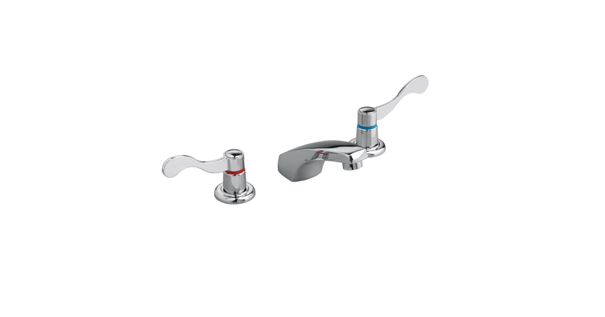 American Standard 6802.000.002 Double Handle Widespread Lavatory Faucet ...