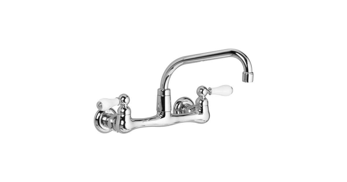 American Standard 7298.252.002 Heritage Wall-Mounted Kitchen Faucet ...