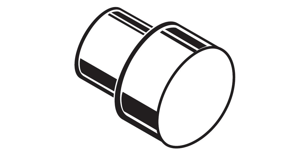 American Standard M909917-0080A.008 KNOB FOR BATH BLT IN DIVRT-DOMAINE ...