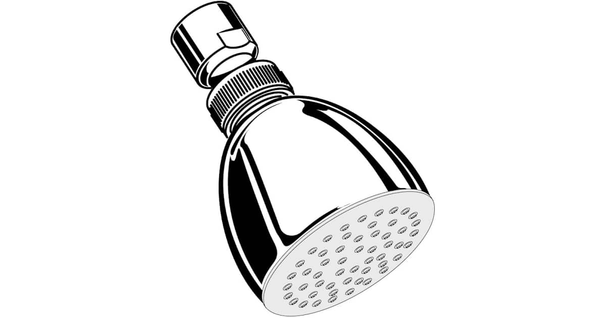 American Standard M953530-2810A Shower Head-SPOTCLEAN 2.5 GPM ...