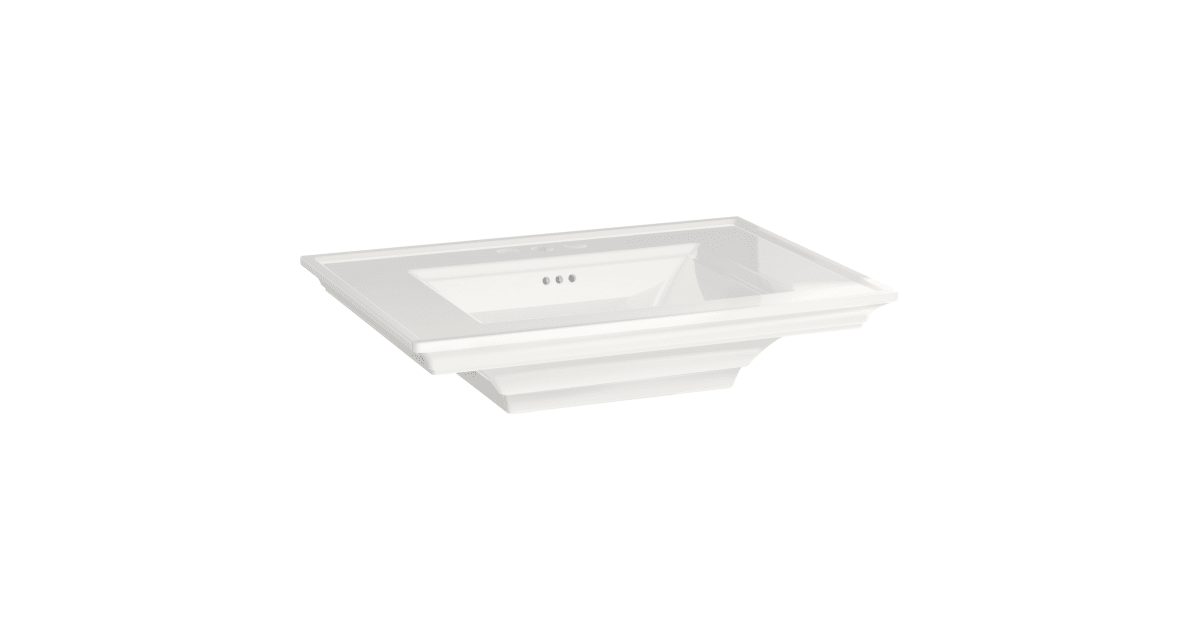 American Standard 0297004.020 Town Square S 30" Rectangular Fireclay ...