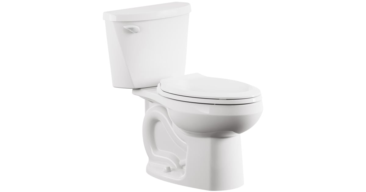 American Standard 250CB104.020 Colony 3 1.28 GPF Two Piece Elongated ...