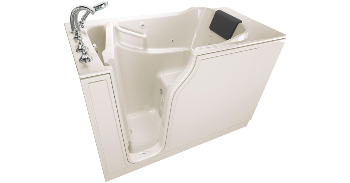 American Standard 3052.109.CLL Premium 51-1/2" Walk-In Whirlpool / Air ...