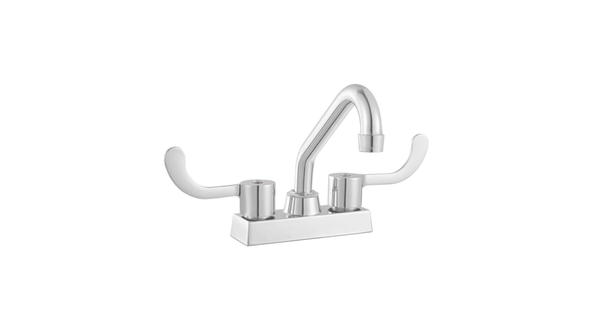 American Standard A1000 Fiat 15 (GPM) Centerset Service Sink Faucet ...