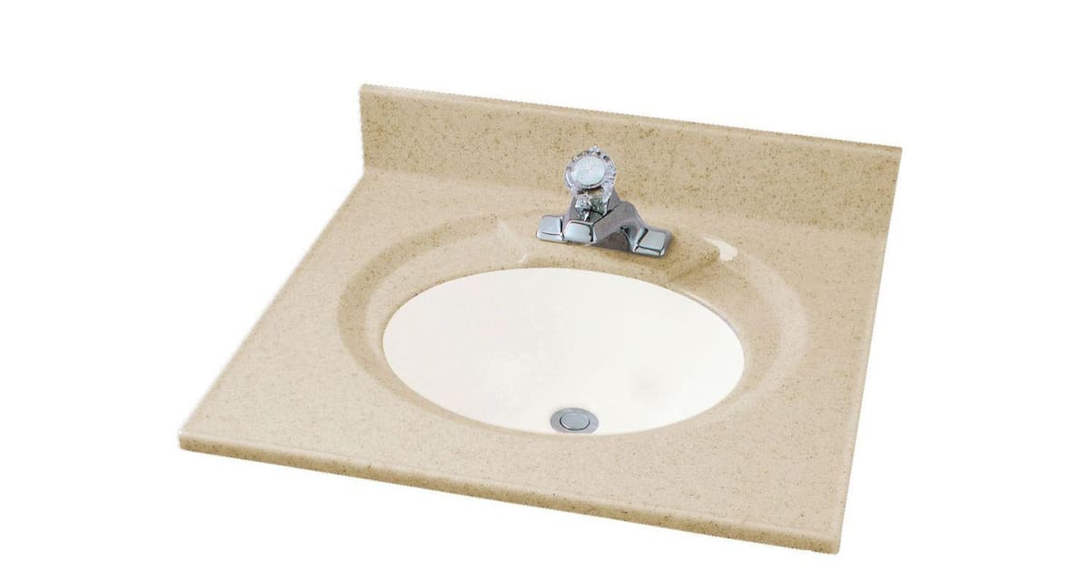 American Standard CMA8254.641 25" x 22" Recessed Oval Single Bowl ...
