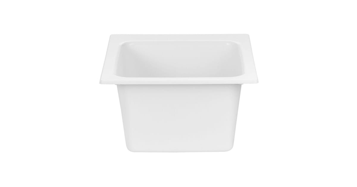 American Standard DL1720100 Fiat 17" Drop In Molded Stone Utility Sink ...