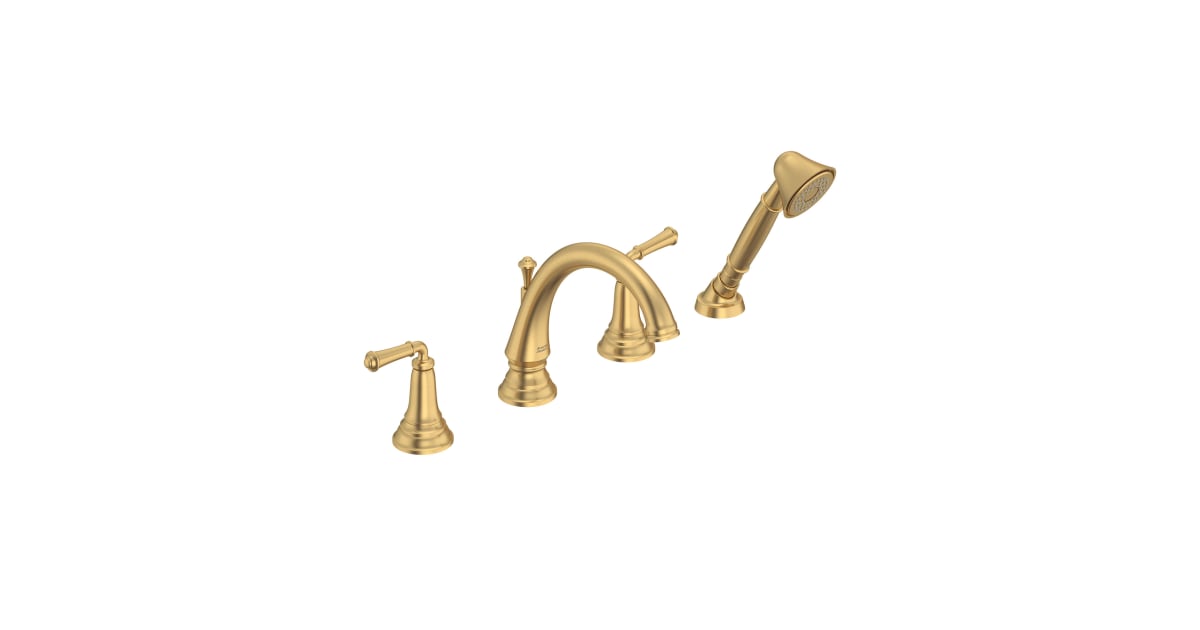 American Standard T052901.GN0 Delancey Deck Mounted Roman Tub Filler ...