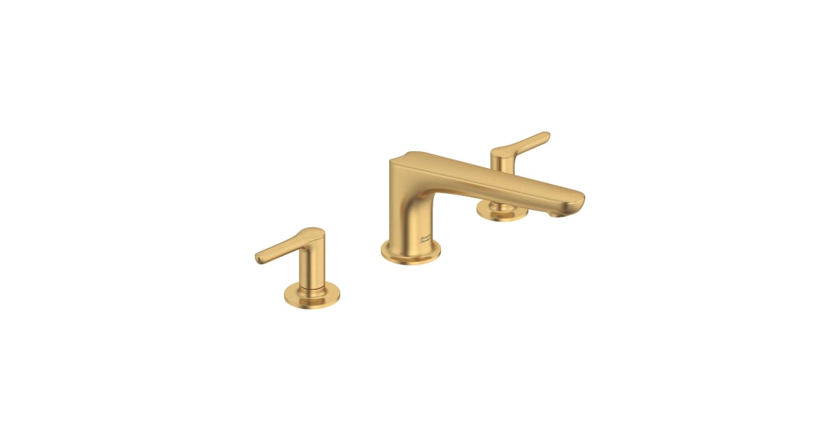 American Standard T105900.GN0 Studio S Deck Mounted Roman Tub Filler ...