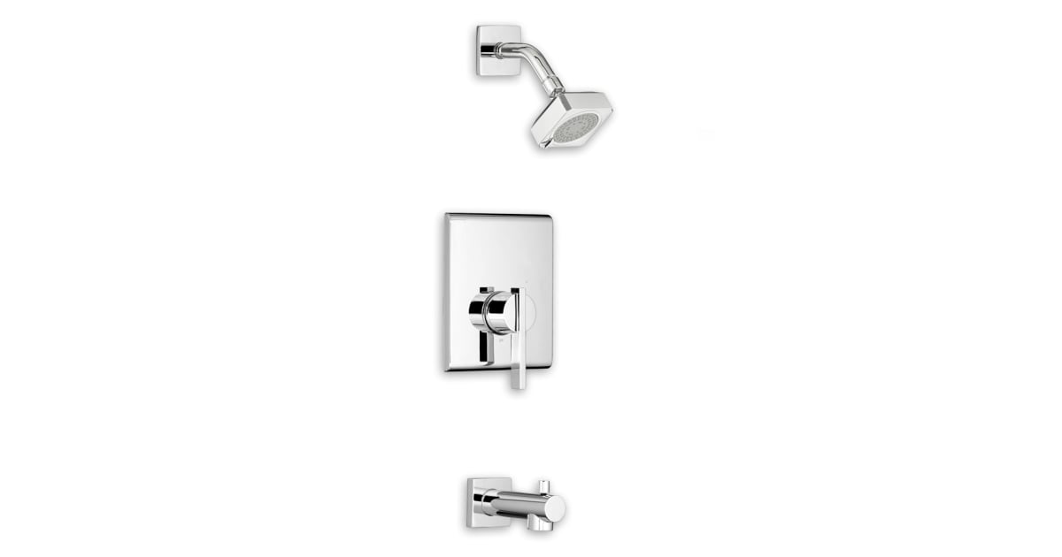American Standard T184.508.002 Times Square Tub and Shower Trim Package ...