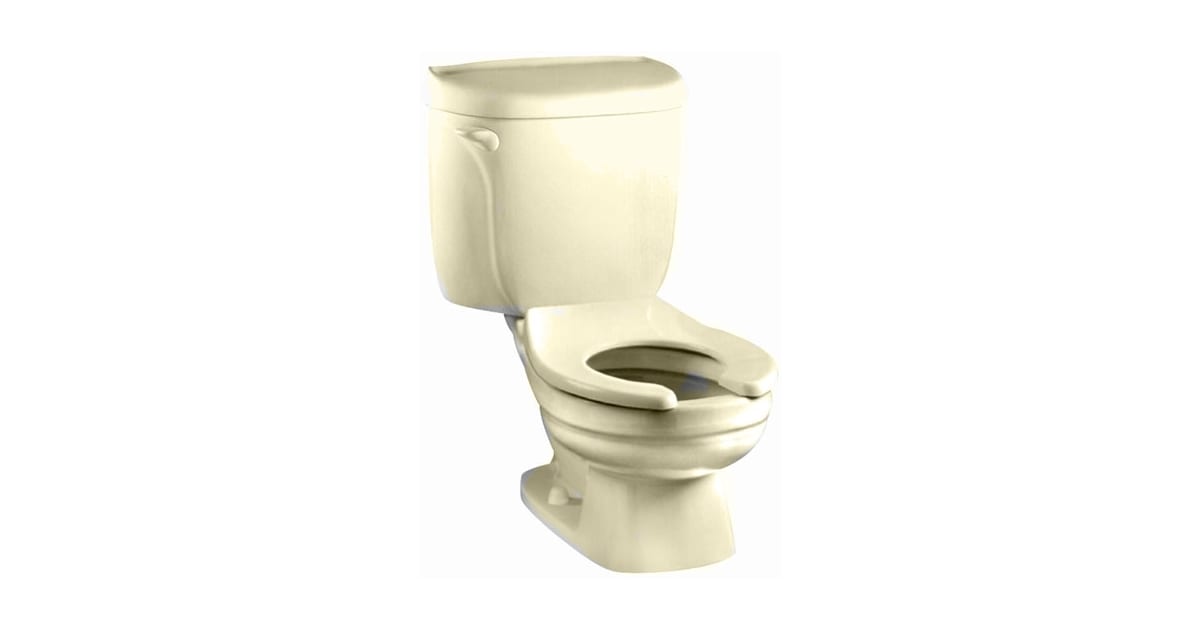 American Standard 2315.016.021 Baby Devoro Two-Piece Round Toilet with ...