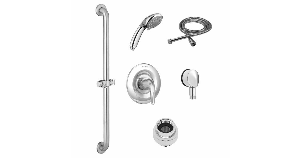 American Standard TU662SG211.002 Commercial Shower System Kit for Flash ...
