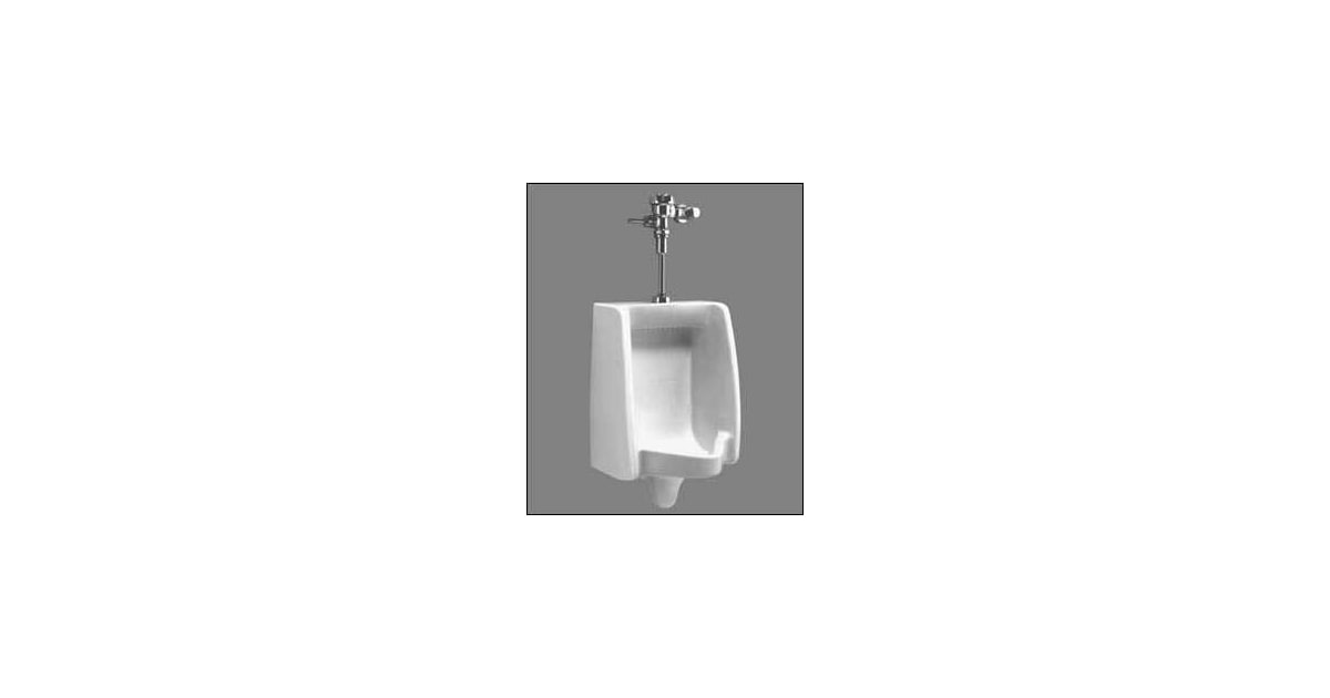 American Standard 0.7-1.0 gpf Wall Hung Washout Urinal with 3/4" Top ...