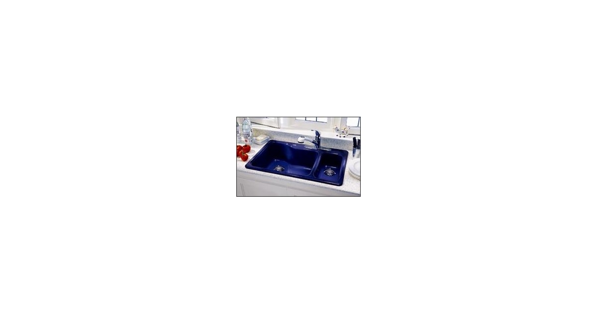 American Standard 7179.001.345 Double Basin Americast Kitchen Sink from ...