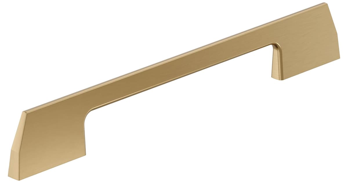 Amerock BP37304CZ Angle 6-5/16 Inch Center to Center Handle Cabinet Pull | Ferguson Home