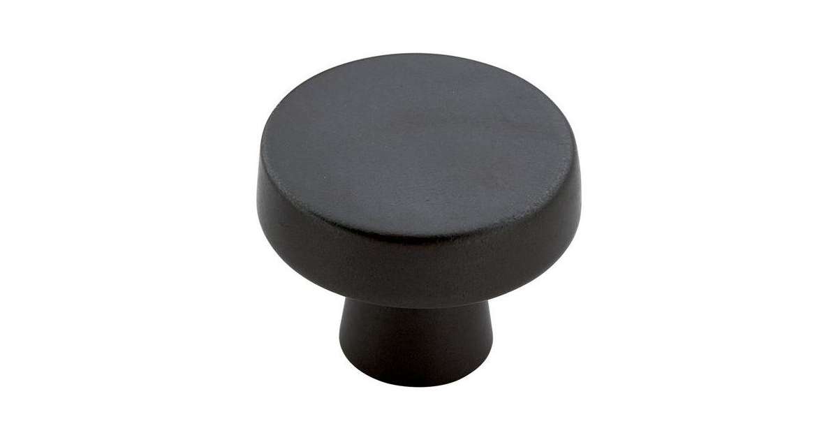 Amerock BP55270BBR Blackrock 1-5/16 Inch Mushroom Cabinet Knob ...