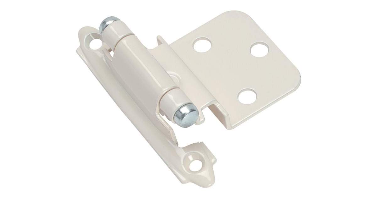 Amerock BP7128A Pair of 3/8" Inset Self-Closing Face Mount Hinges ...