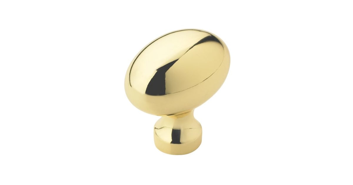 Amerock BP530143 Allison Value Hardware 1-3/8 Inch Long Oval Cabinet Knob | Ferguson Home