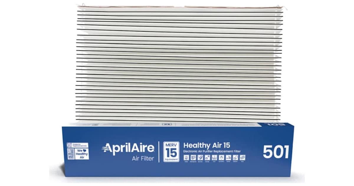 Aprilaire 501 16" x 25" - Replacement Media Filter - MERV 15 | Ferguson ...