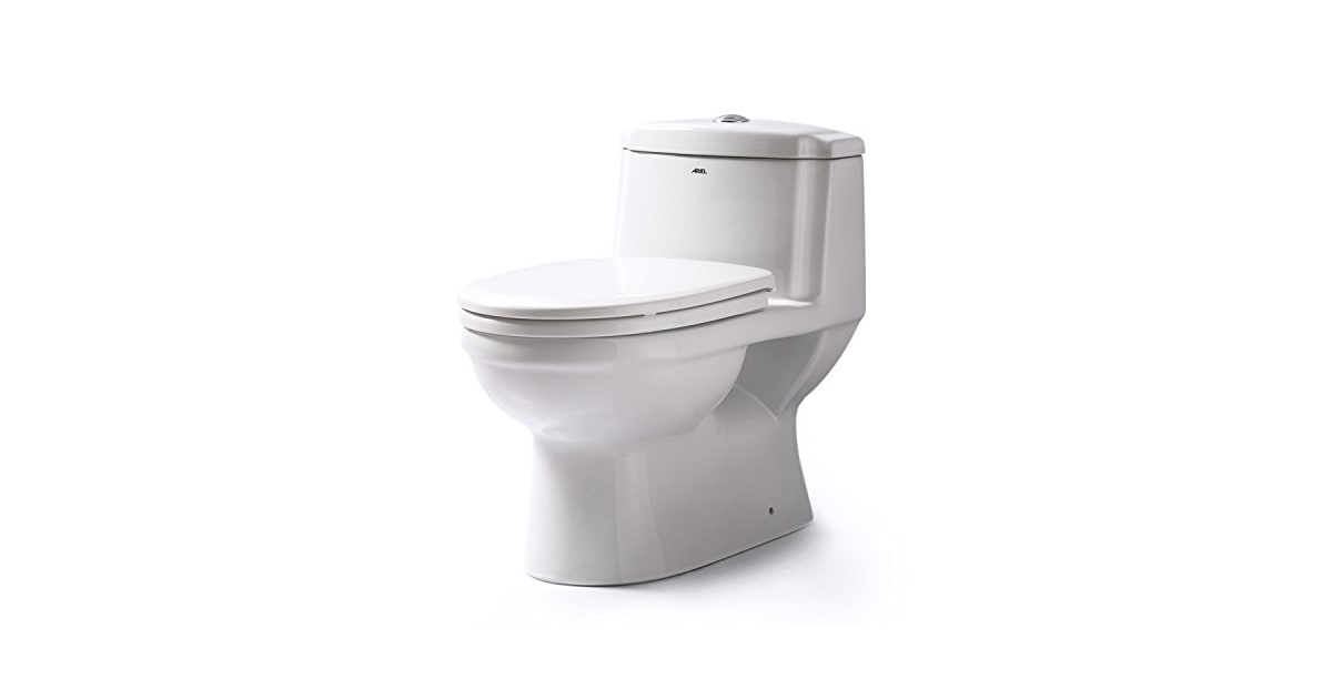 Ariel AP-TB222M Platinum Elongated One Piece Toilet with .8/1.6 GPF ...