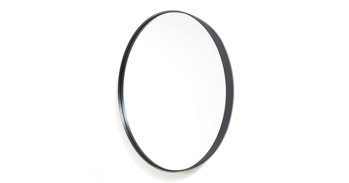 Ariel MM-12-24BL 24" Diameter Contemporary Circular Stainless Steel ...