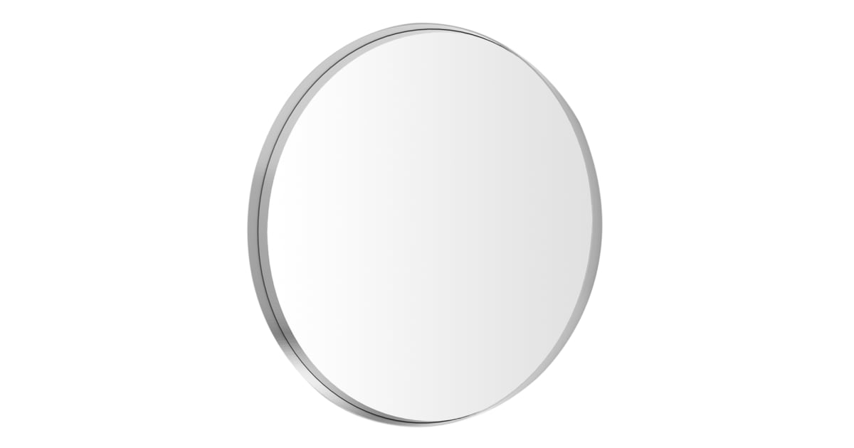 Ariel MM-12-30BN 30" Diameter Contemporary Circular Stainless Steel ...