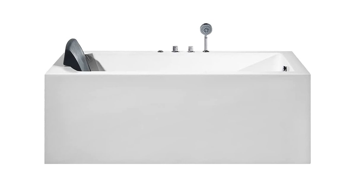 Ariel PW1547032RW1 Platinum 70-9/10" Two Wall Acrylic Whirlpool Tub ...