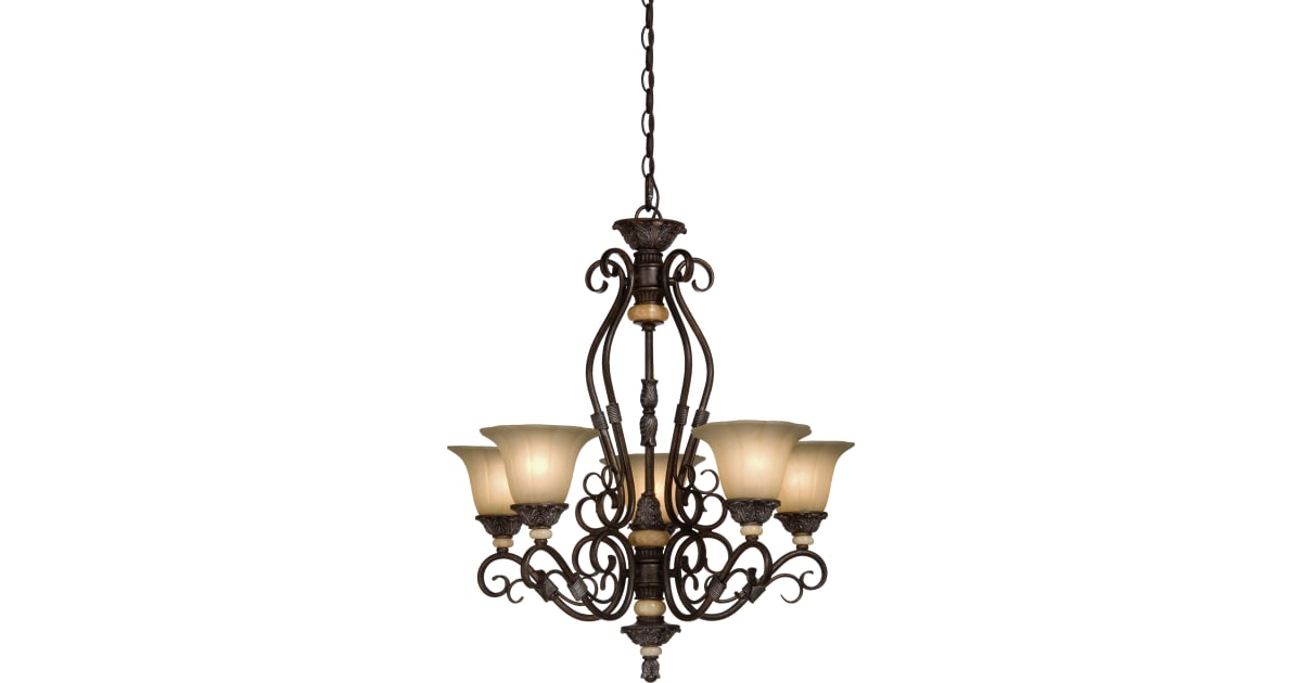Artcraft Lighting AC1195 5 Light Chandelier from the Barcelona ...