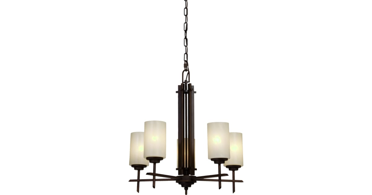Artcraft Lighting AC1495OB 5 Light Chandelier from the Orlando ...