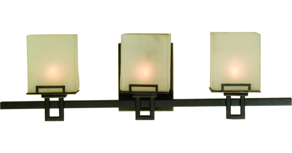 Artcraft Lighting AC5753OB 3 Light Bathroom Vanity Light from the Aspen ...