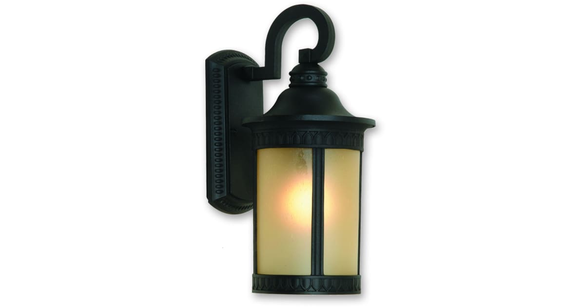 Artcraft Lighting AC8351BK Medium Outdoor Wall Lantern from the ...