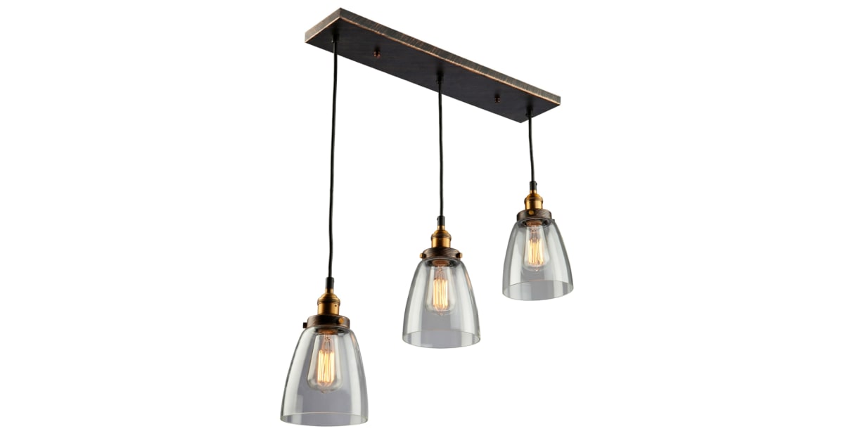 Artcraft Lighting AC10160 Greenwich 3 Light Large Pendant | Build.com